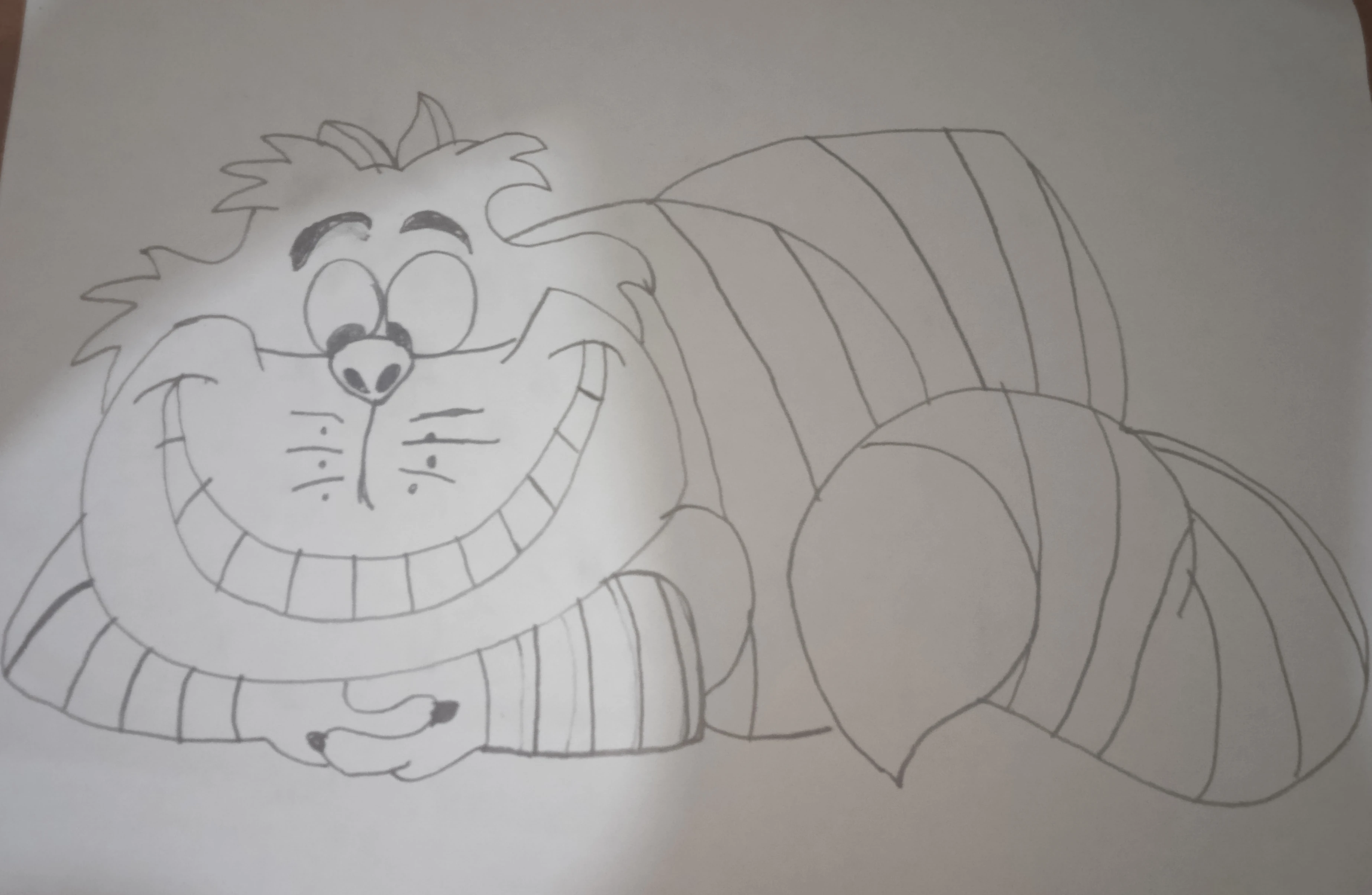 My drawing of Cheshire Cat | Fandom