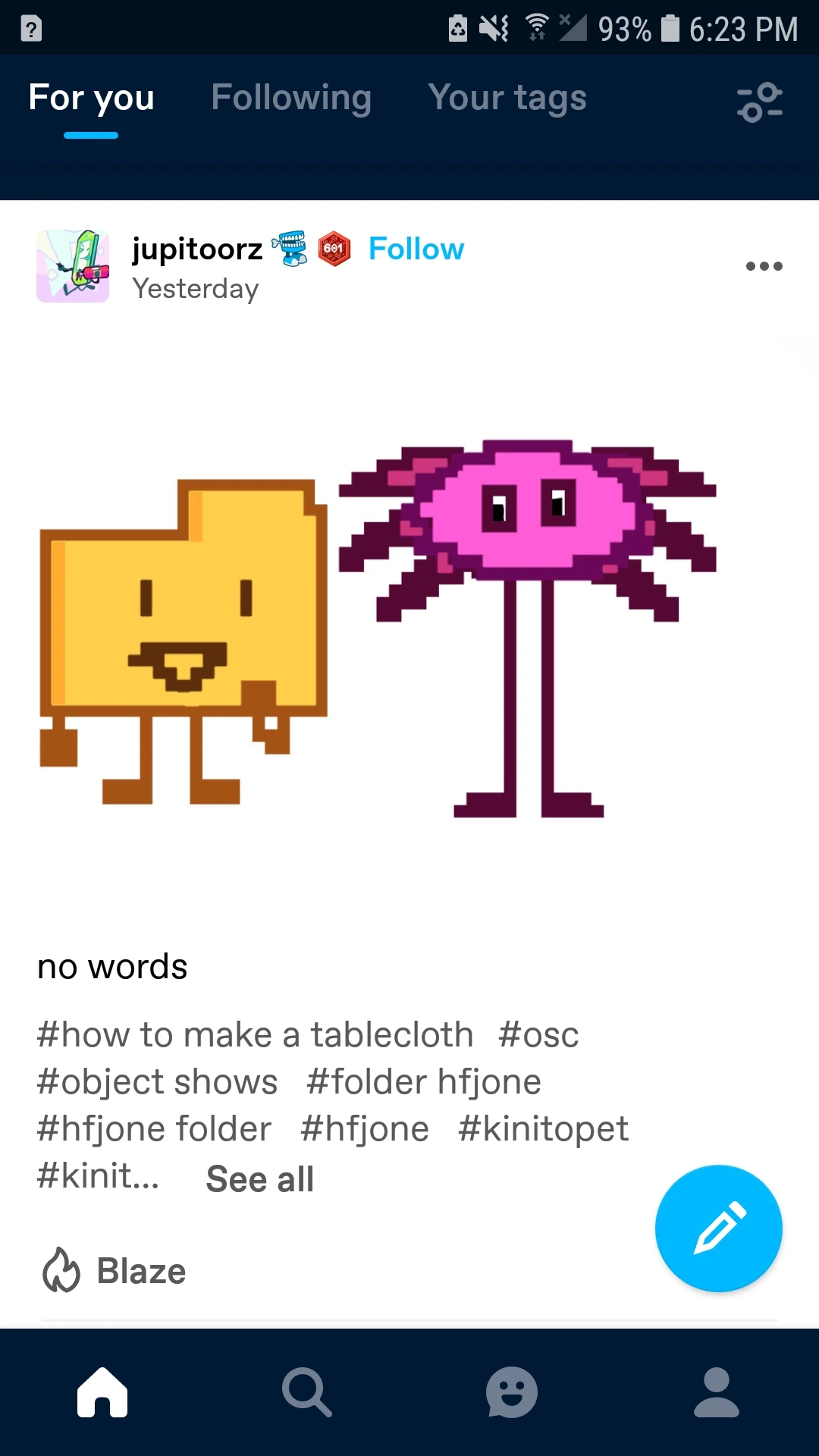 people are shipping folder HFJONE and kinitopet and im so here for it ...