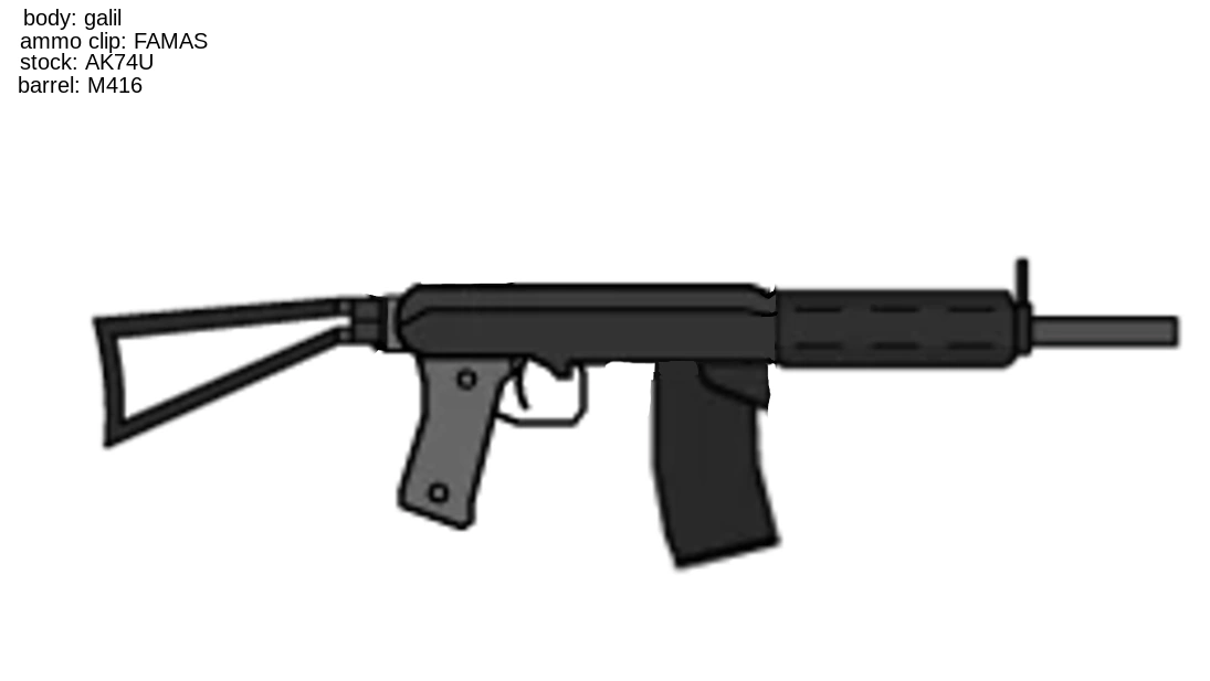 so I decided to use random gun parts of make a new one | Fandom