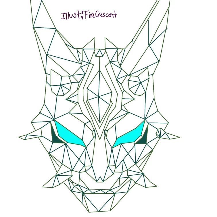 Xiao mask geometry Art wip | Fandom