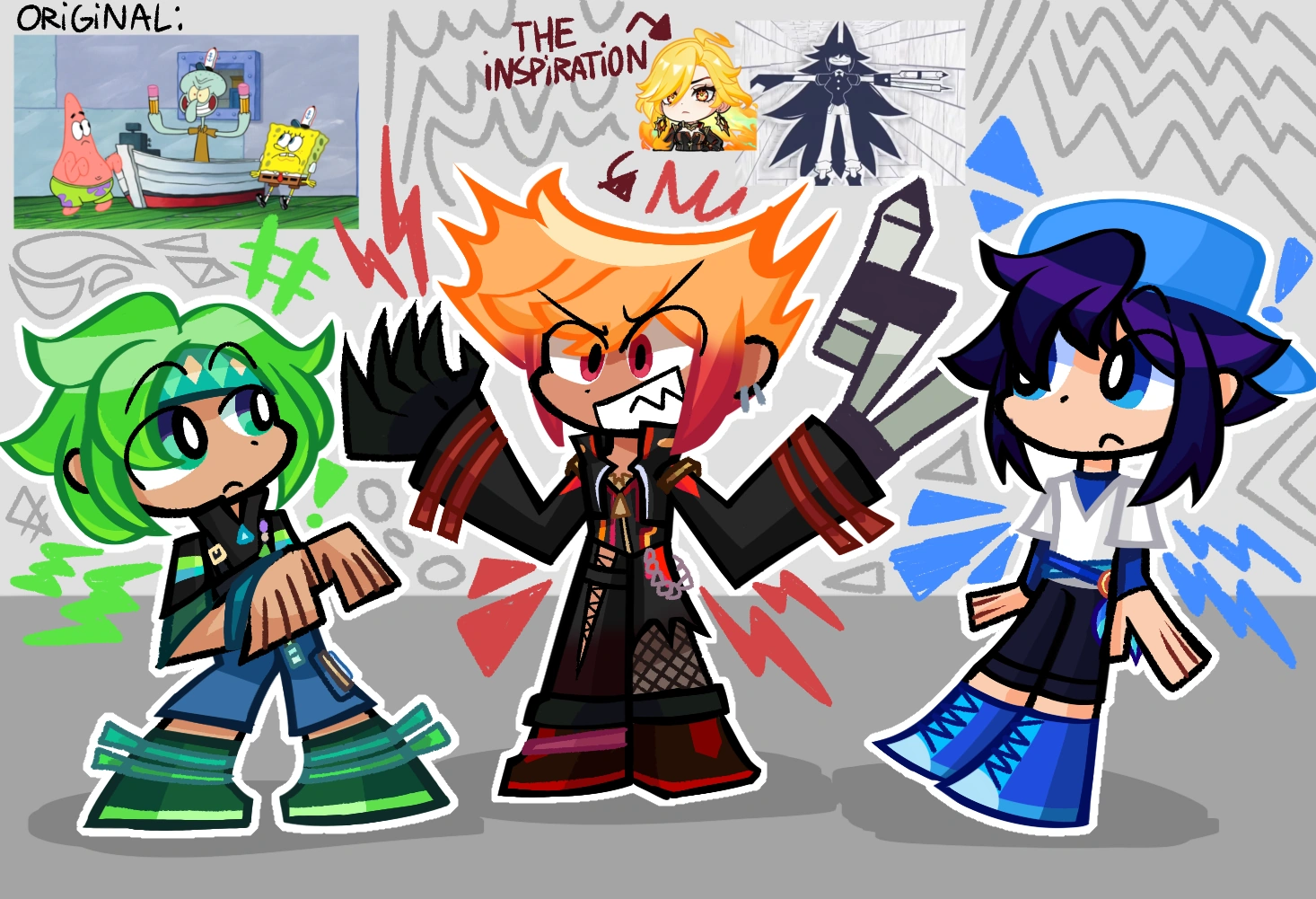 Squid(Block)ness Protection Ending Redraw | Fandom