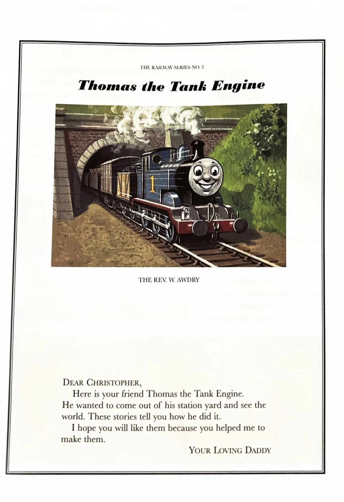 Thomas the Tank Engine (RWS book 2) | Fandom