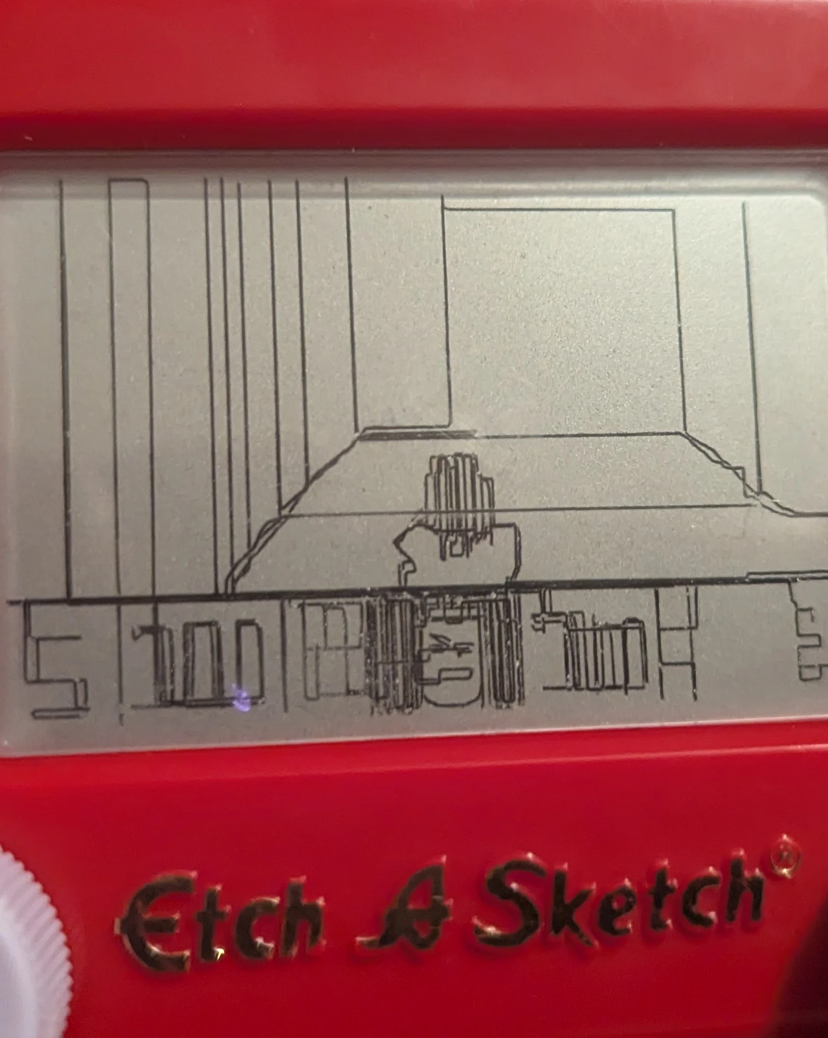 casually running doom in an etch a sketch | Fandom