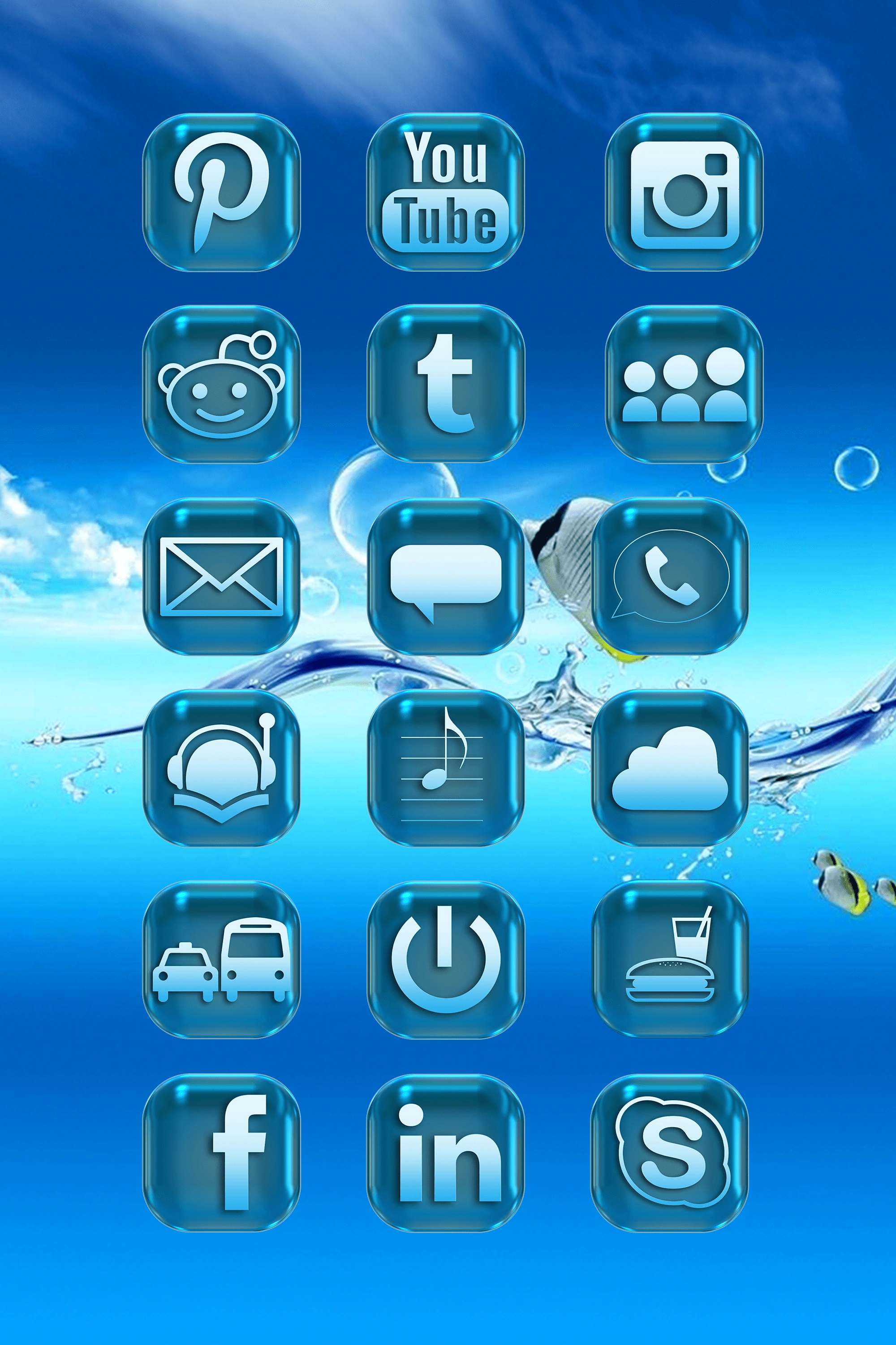 Frutiger Aero app icons for your phone📱🩵🫧 | Fandom