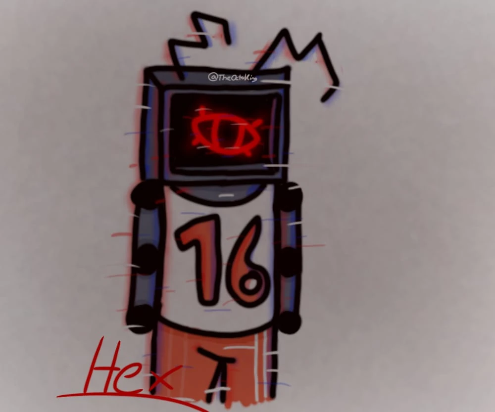 so i made art of hex | Fandom