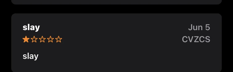 one star reviews | Fandom