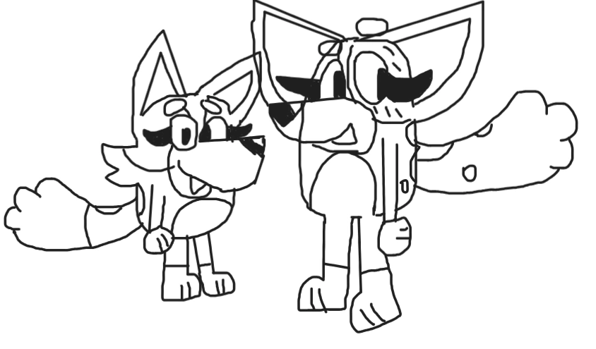 Hey um Made Bingo And Chilli | Fandom