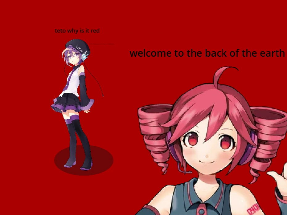 Teto and Defoko leave you on the back of the earth ig | Fandom