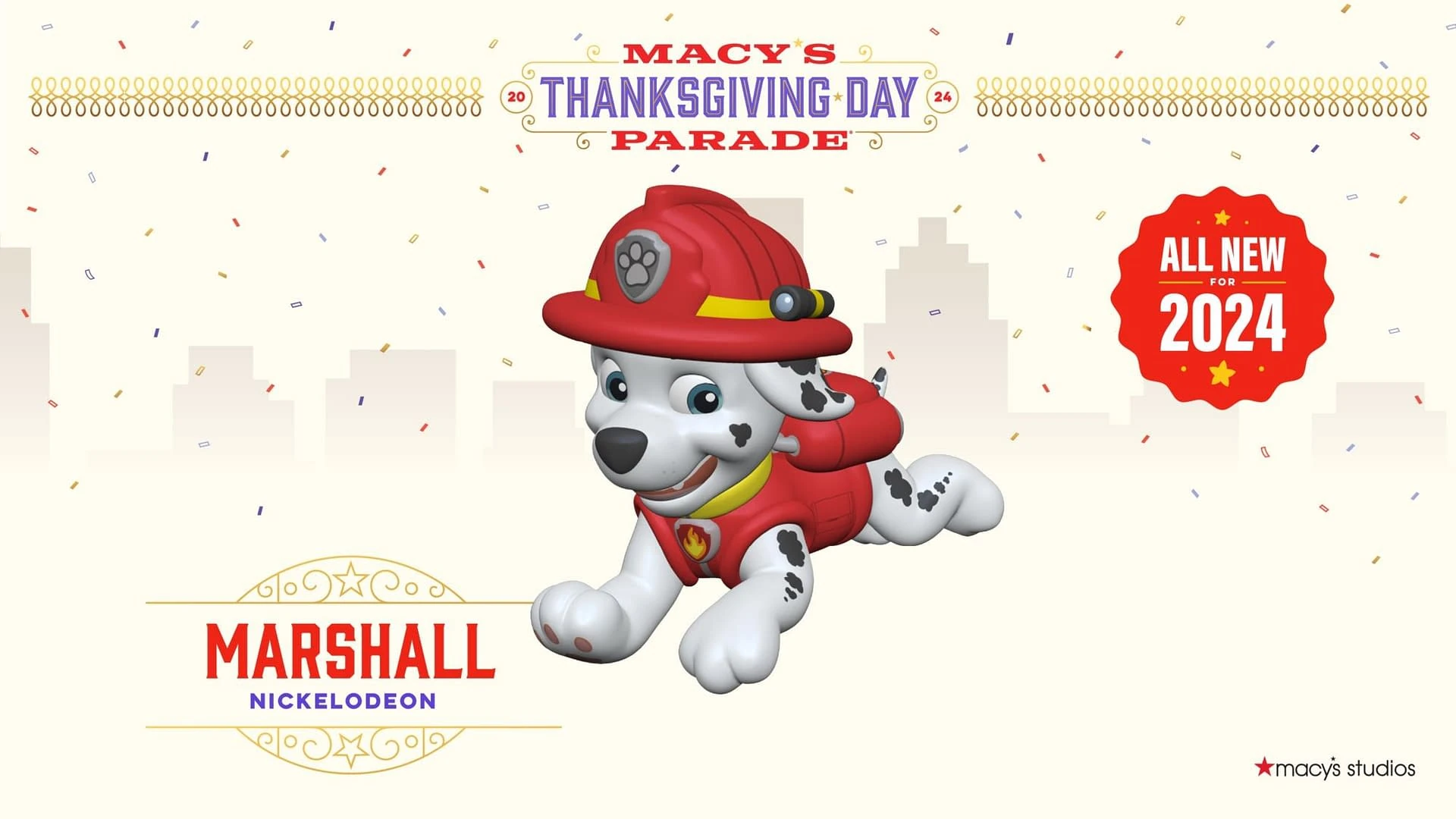 Marshall macys thanksgiving day parade dabute | Fandom