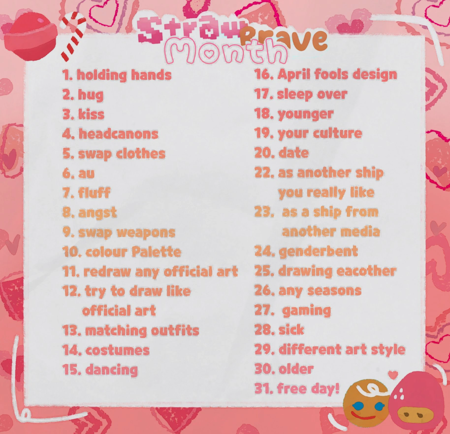 *KICKS DOWN DOOR) STRAWBRAVE MOBTH TOMORROW!!!!!!!! | Fandom