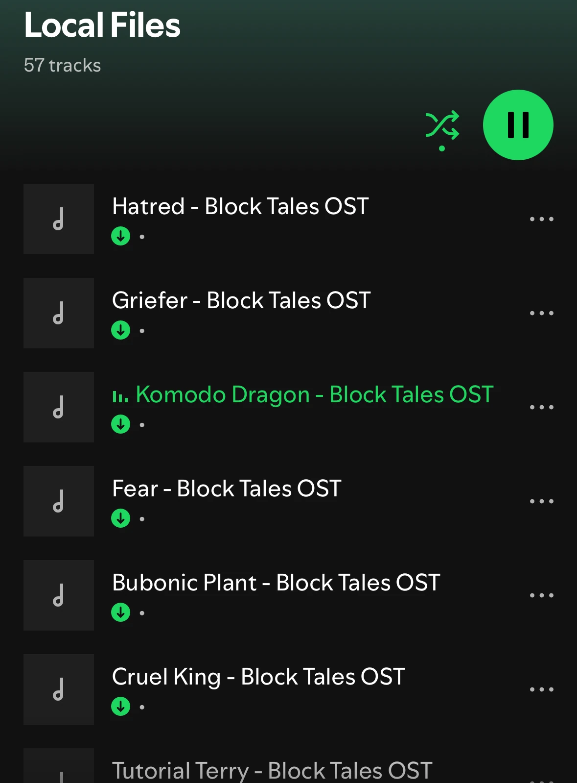 Hyperfixation so strong that I downloaded the entire ost onto my phone ...