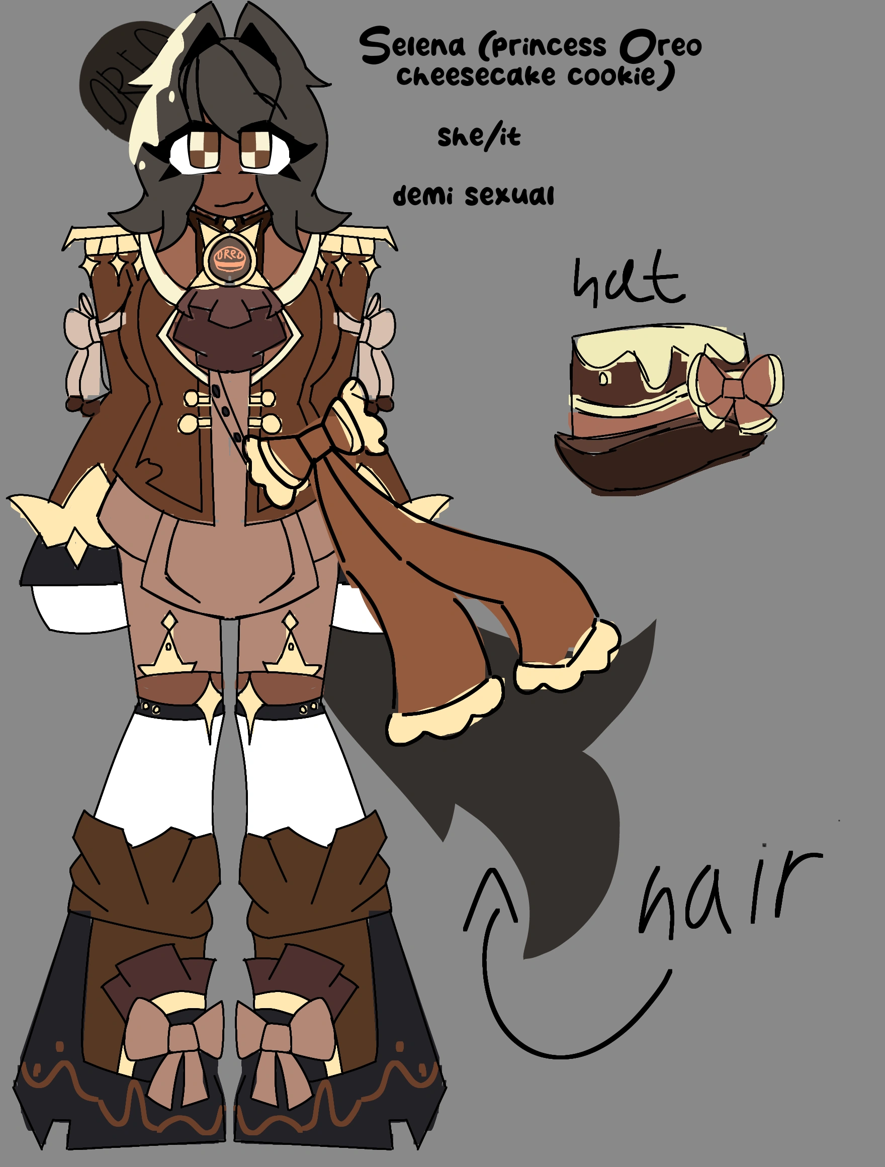 Selena (Also known as princess Oreo cheesecake cookie) | Fandom