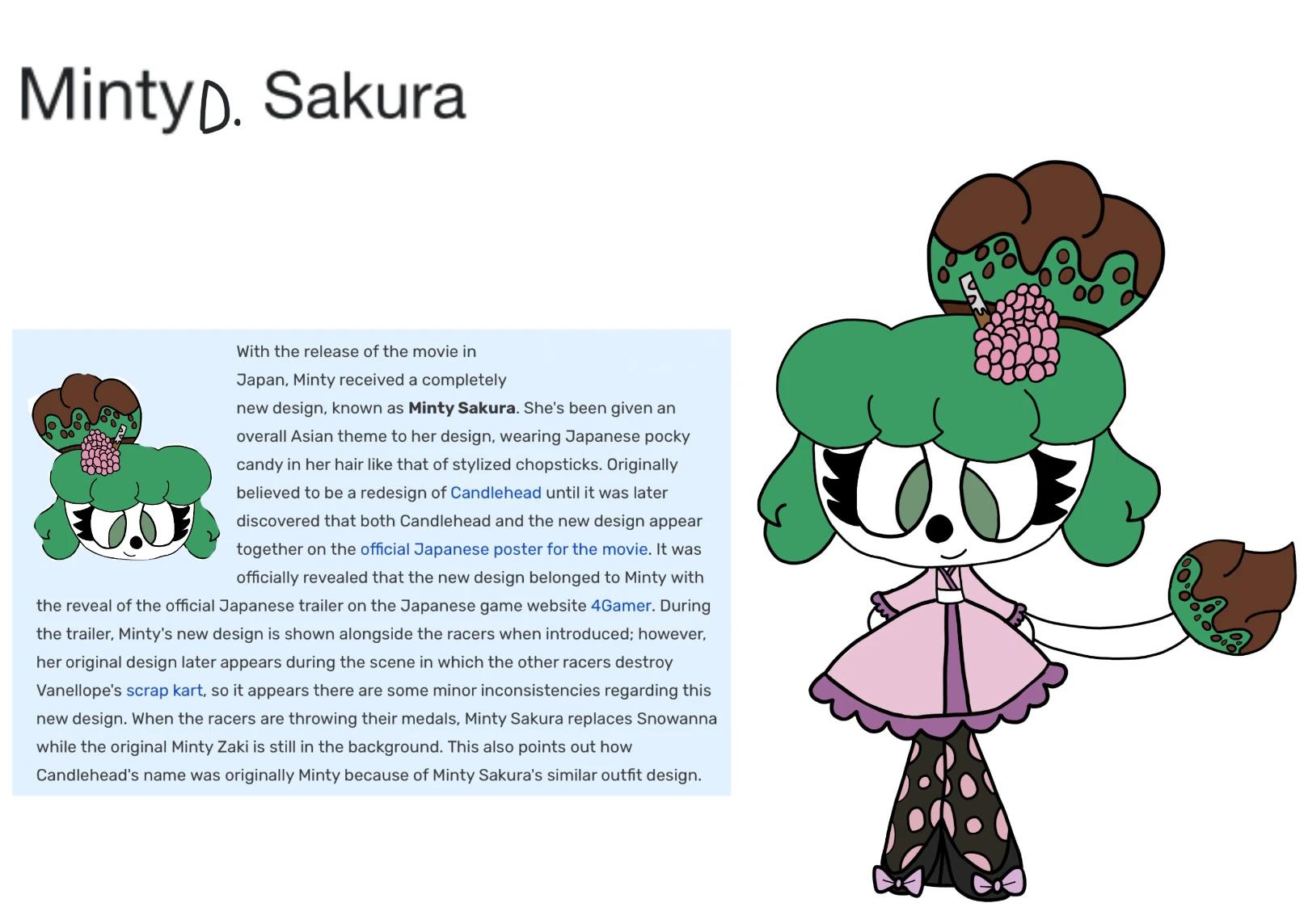 My fursona: Minty D. Sakura | Fandom