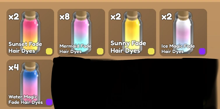 Looking for a fade dye set | Fandom