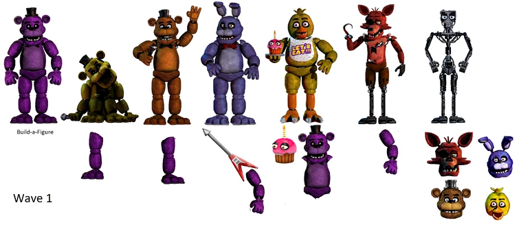 Funko's FNAF waves (My Edition) | Fandom
