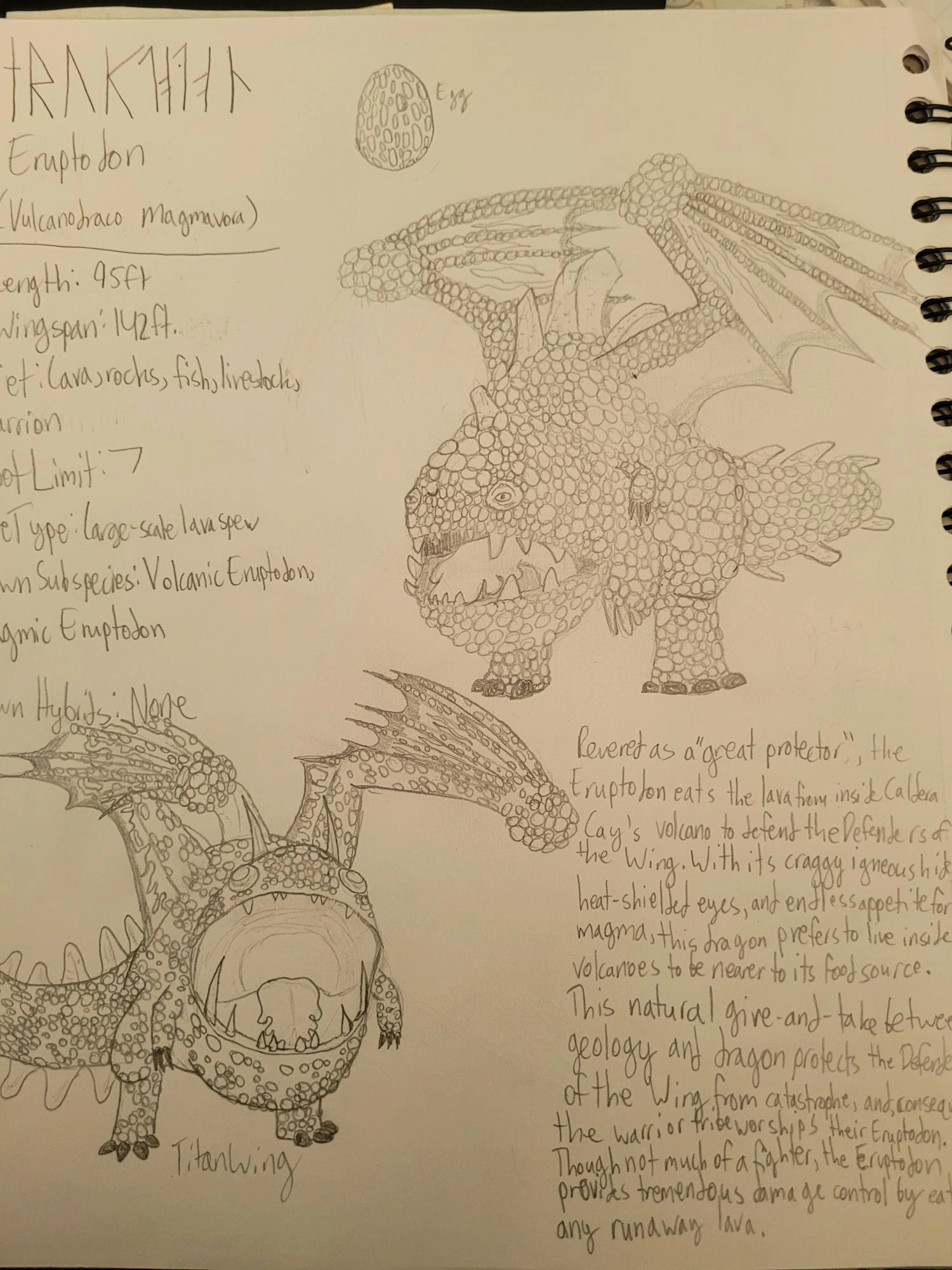Book of Dragons: Eruptodon | Fandom