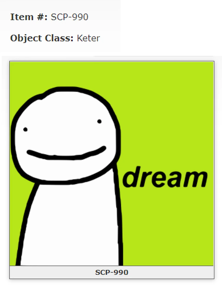 Dream SCP | Fandom