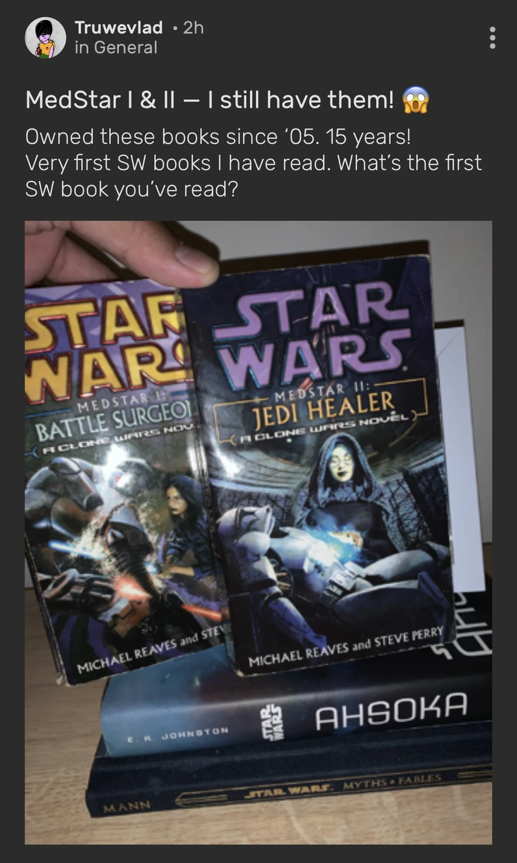 [Books] SW MedStar II: Jedi Healer - who loves this book? | Fandom