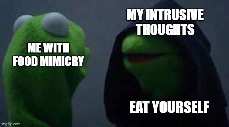 intrusive thoughts. Meme I Made | Fandom
