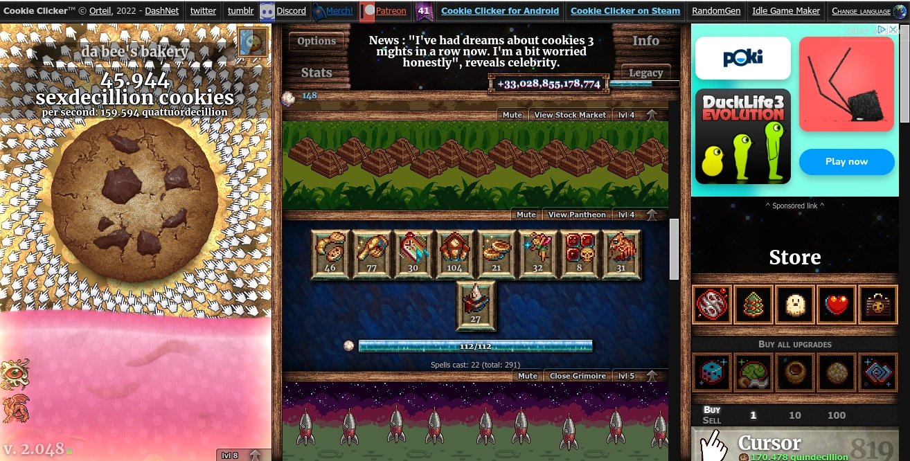 been a whole while since i have been on cookie clicker | Fandom