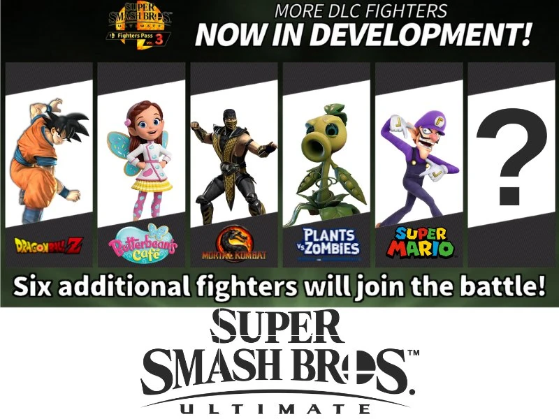 Super Smash Bros Ultimate Fighters Pass Vol. 3 NEW! Characters! 2024 ...