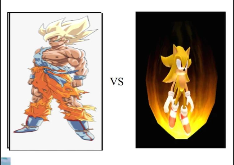 The ultimate showdown sonic vs goku (ALL VERSIONS) | Fandom