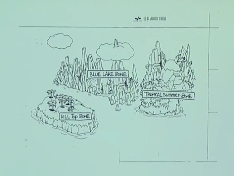 Sonic 2 Time Travel Concept Art Maps | Fandom