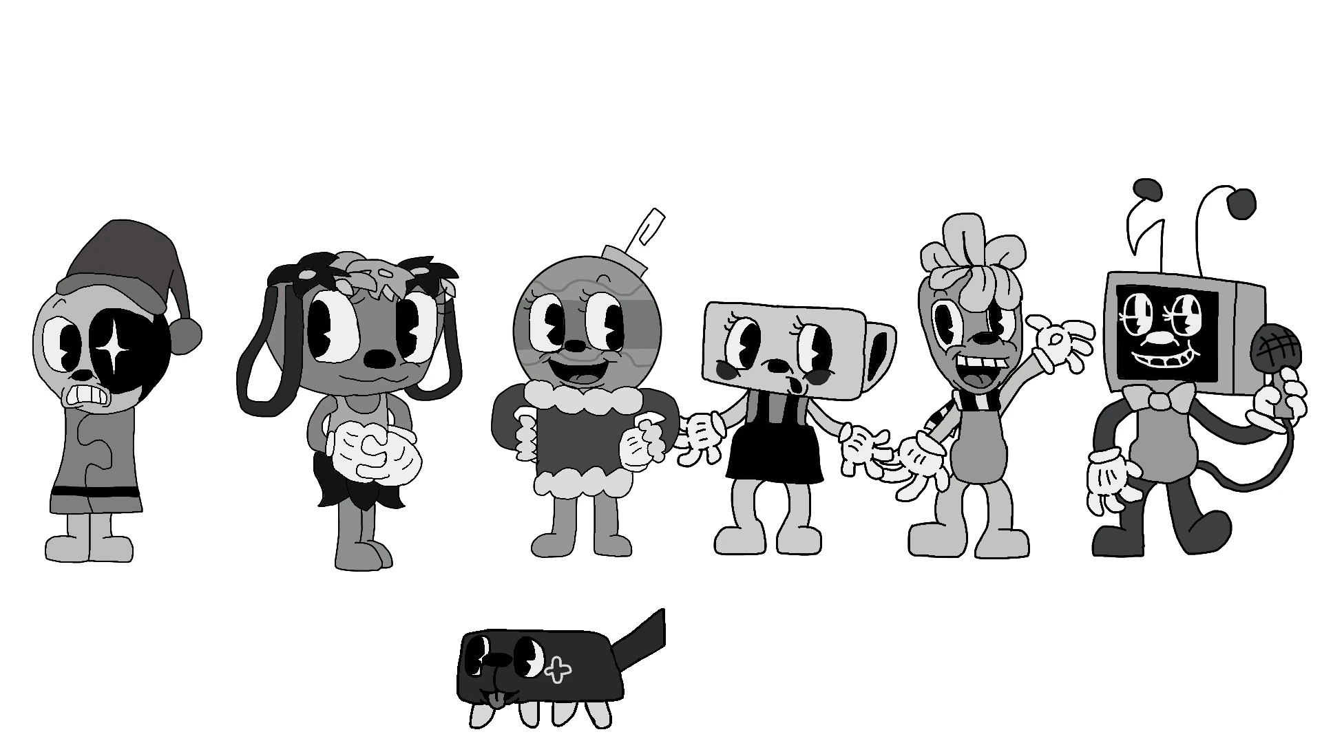 *turns all main toons' vintage skins into actual fleischer studios art ...