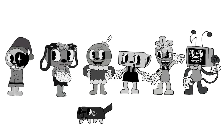 *turns all main toons' vintage skins into actual fleischer studios art ...