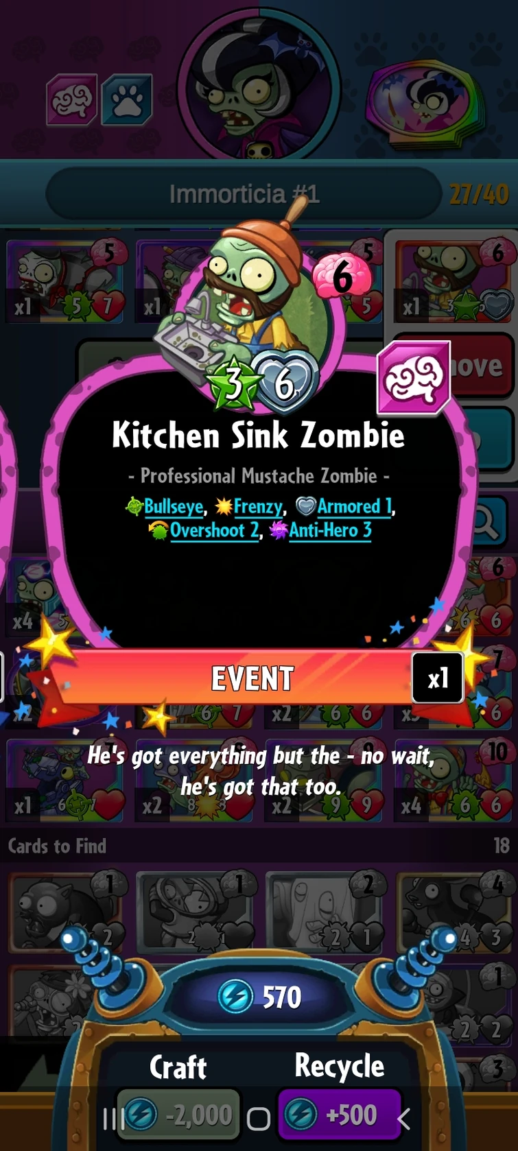 This guy has everything but the kitchen si- nevermind | Fandom