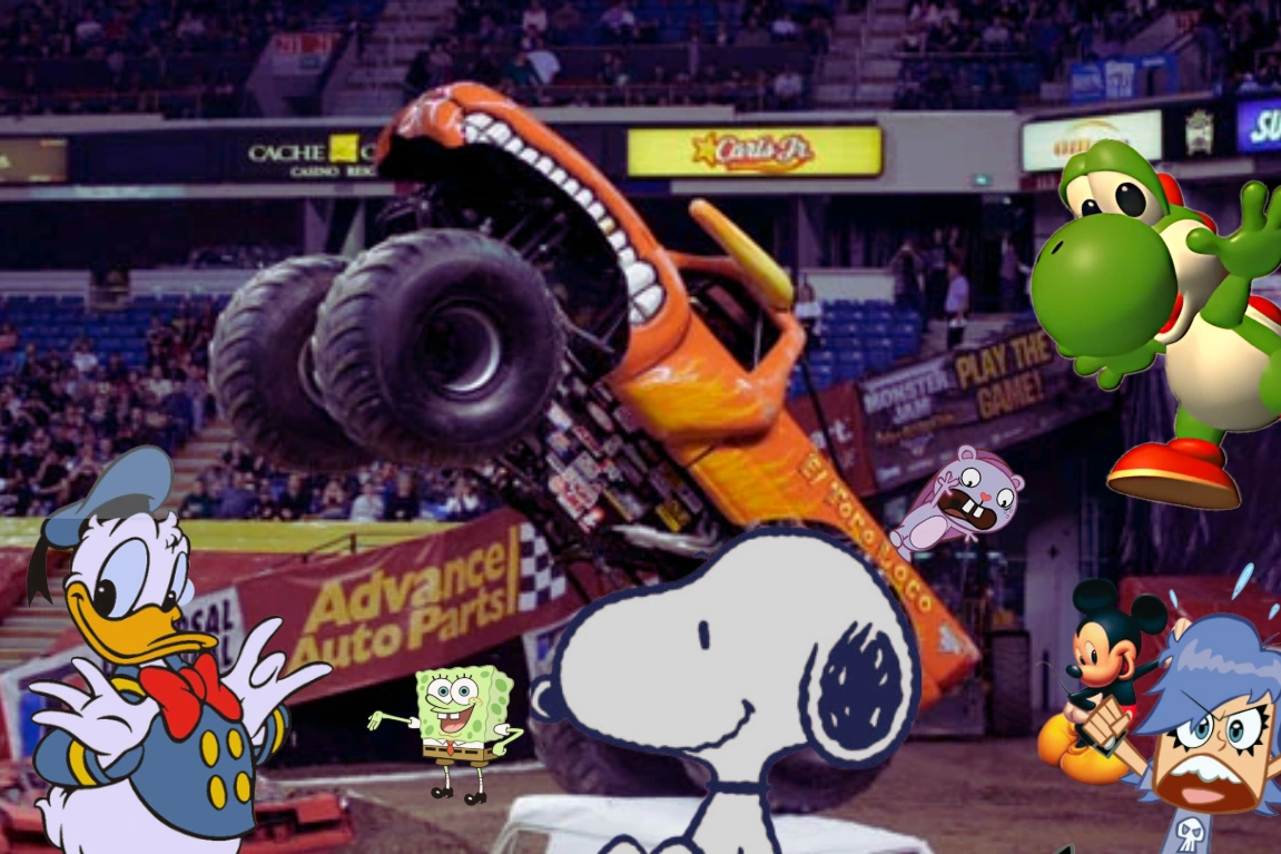 The gang with El Toro Loco | Fandom