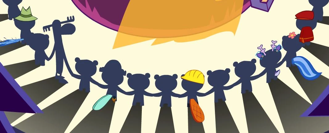 Actual On-screen Ending Roster on Class Act | Fandom