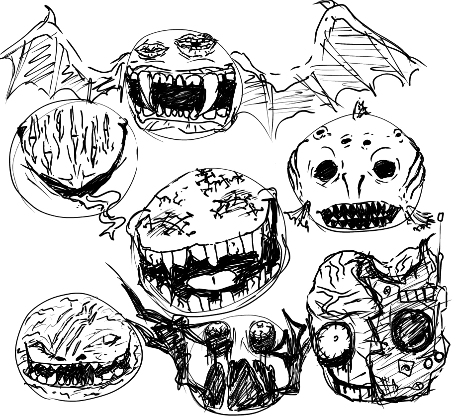 Some glaggle species as horror creatures | Fandom