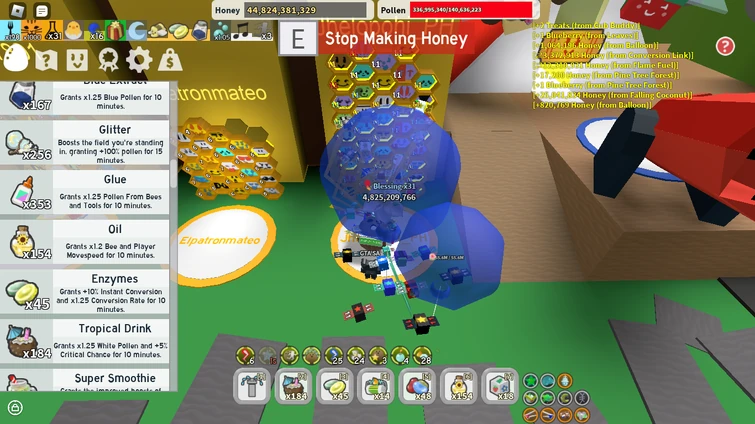 Just got so much honey using 2Billion Code | Fandom