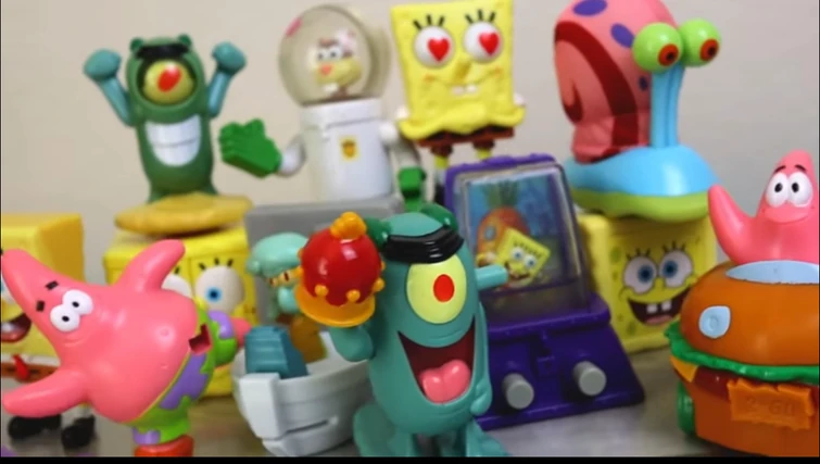 The spongebob SquarePants movie Burger King toys | Fandom