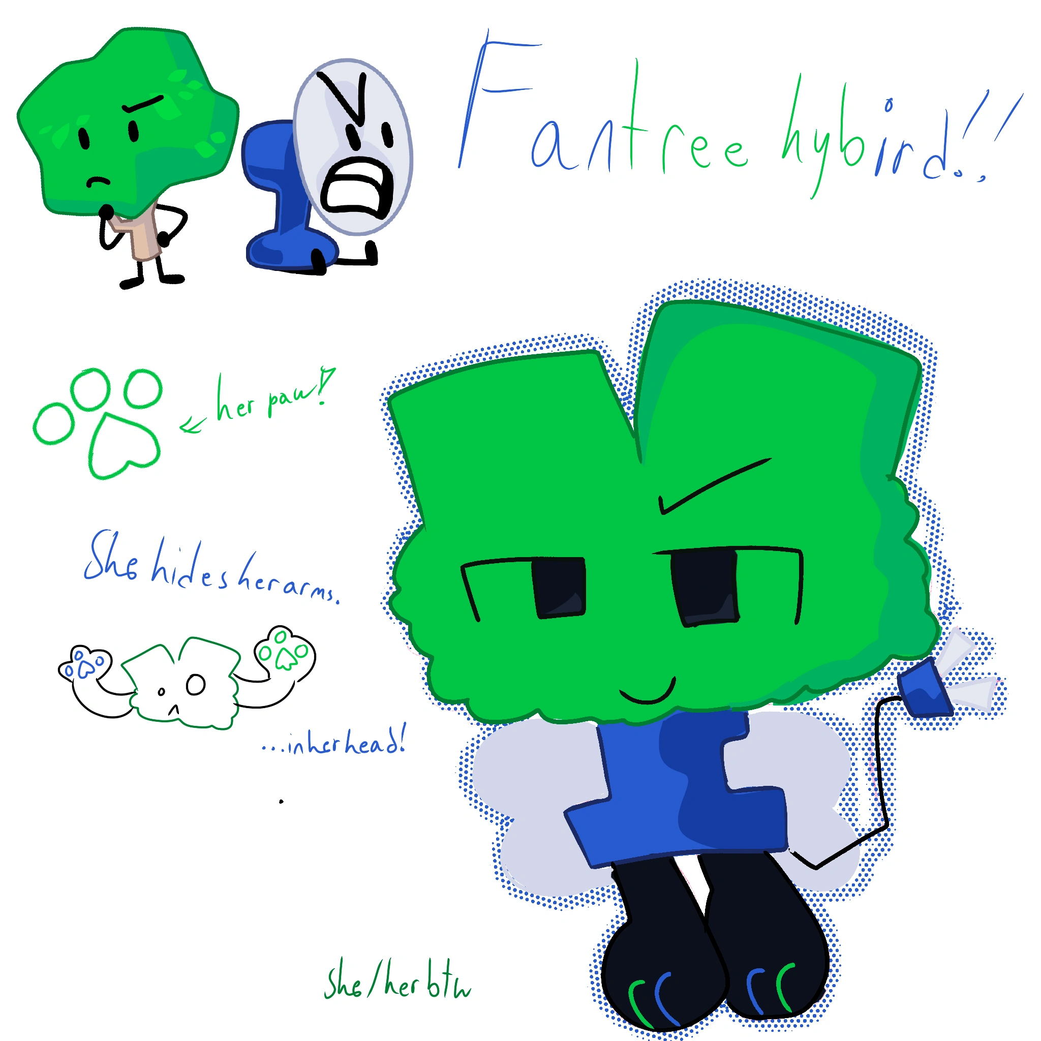 My oc!! Fantree hybrid!! | Fandom