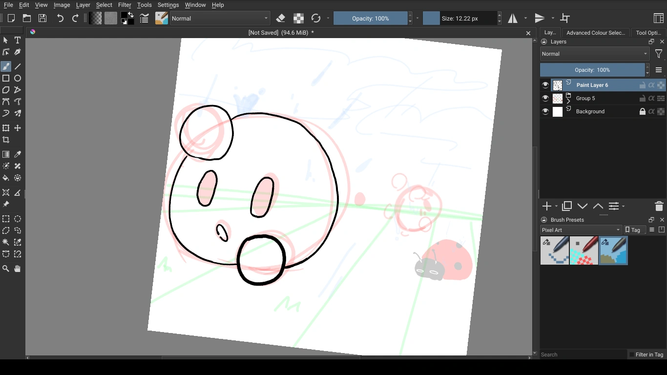 finally drawing after 1 week of not touching any pens or styluses | Fandom