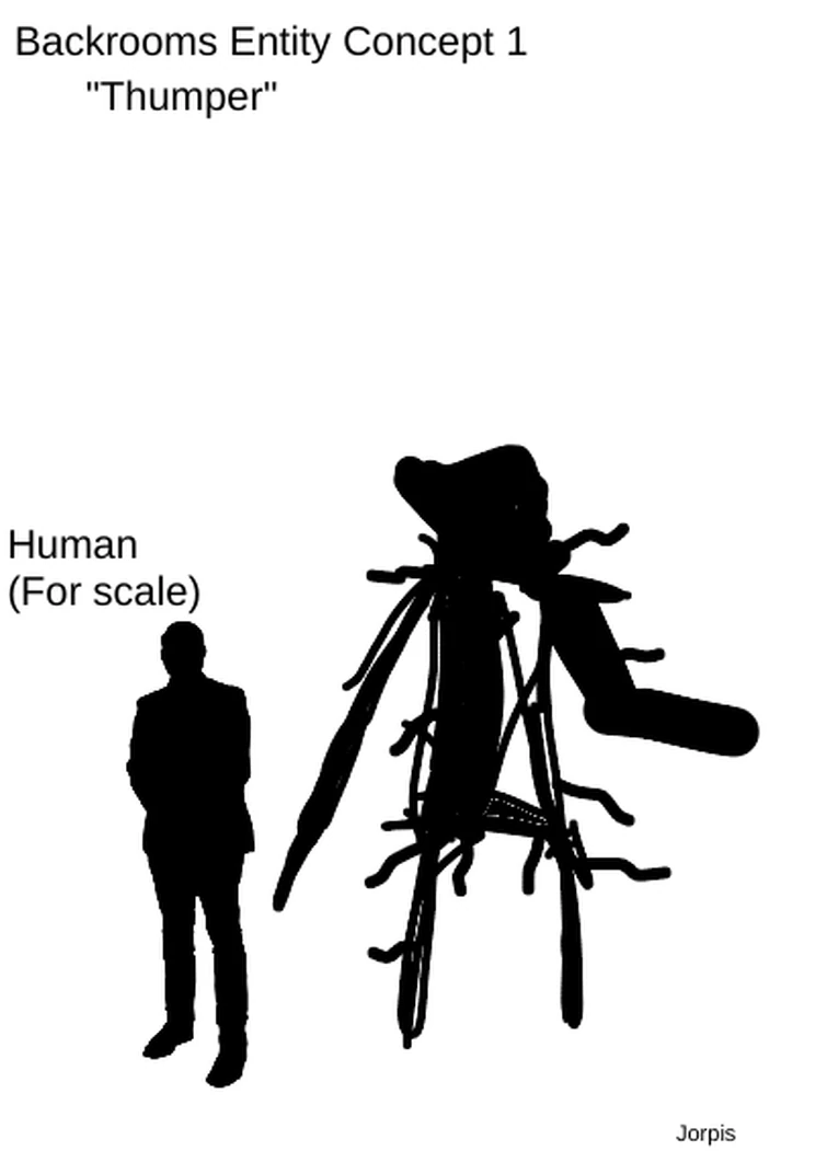 Backrooms Entity Concept 1 "Thumper" | Fandom