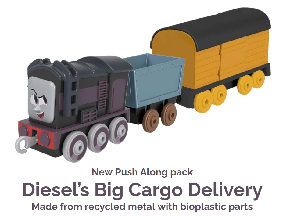 Here's a new AEG Push Along pack concept of mine - Diesel's Big Cargo ...