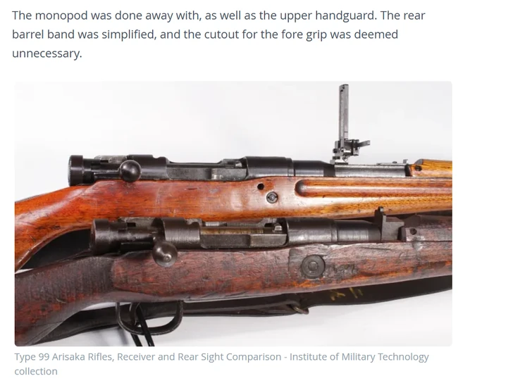 it is true that antares rifle it based on last ditch type 38 Arisaka ...