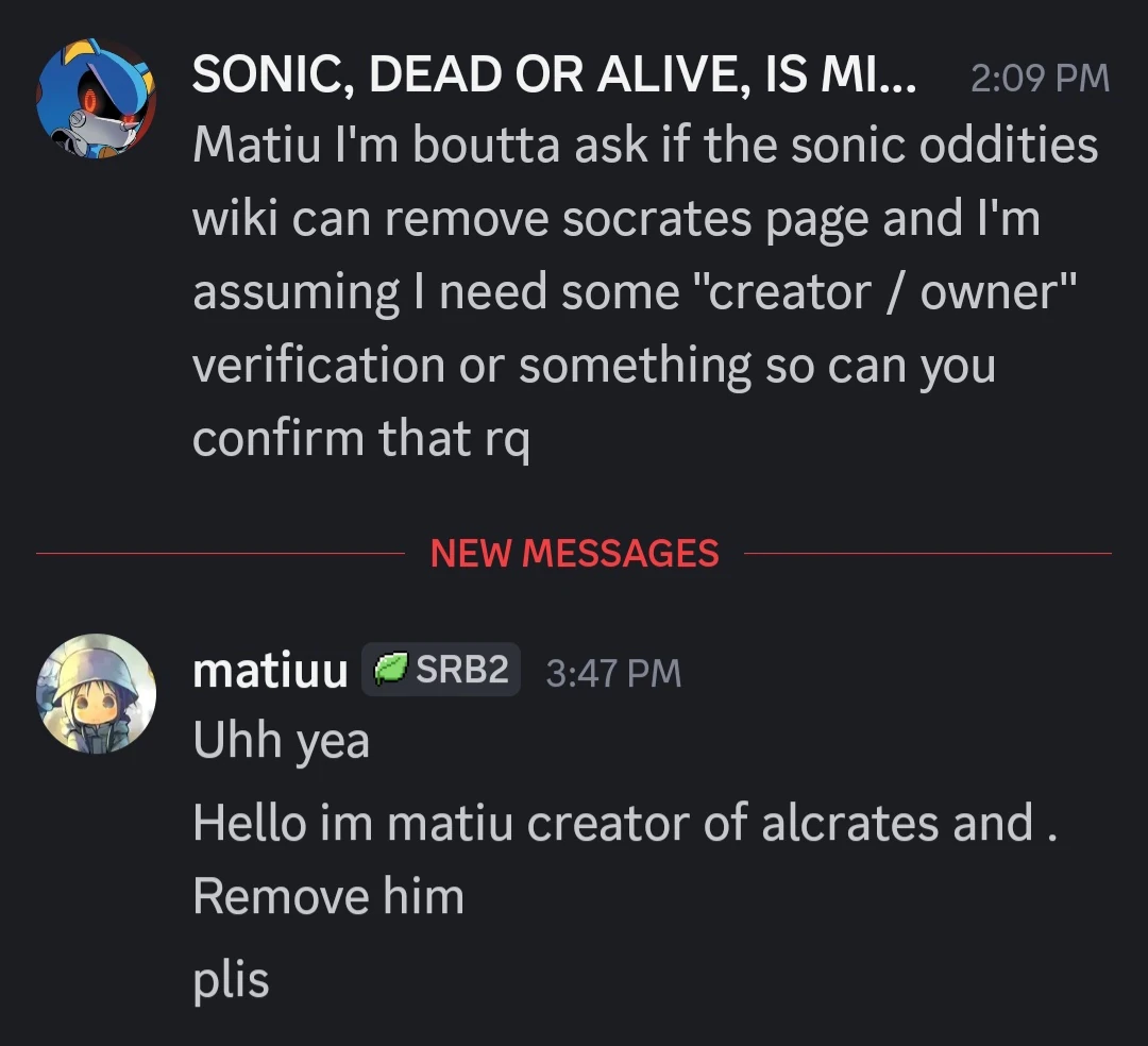 Dear moderators, | Fandom