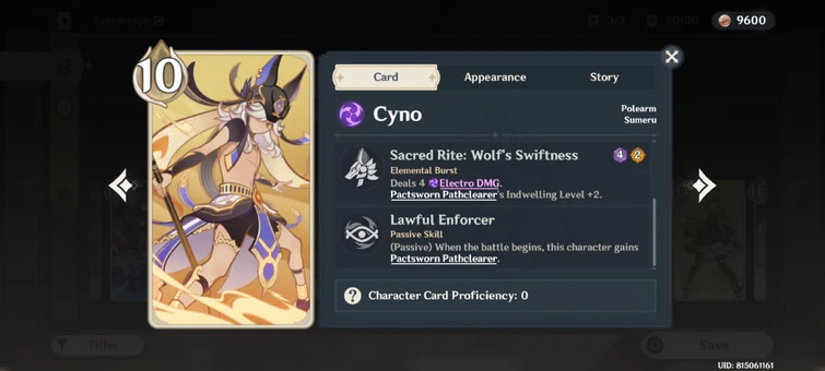 Just got Cyno | Fandom