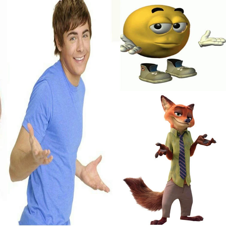 This literal image of Nick Wilde. I had to, it reminded me so much of ...