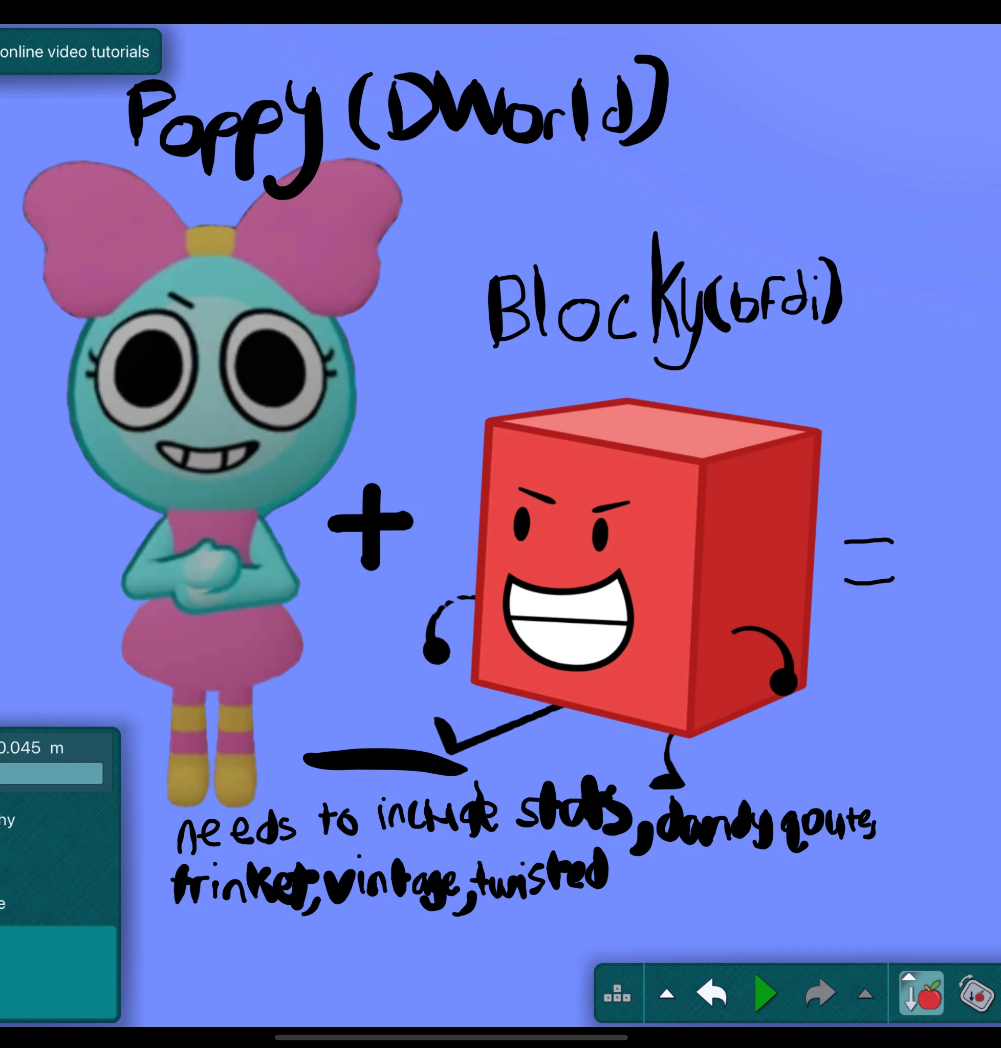 Poppy plus Blcoky = | Fandom