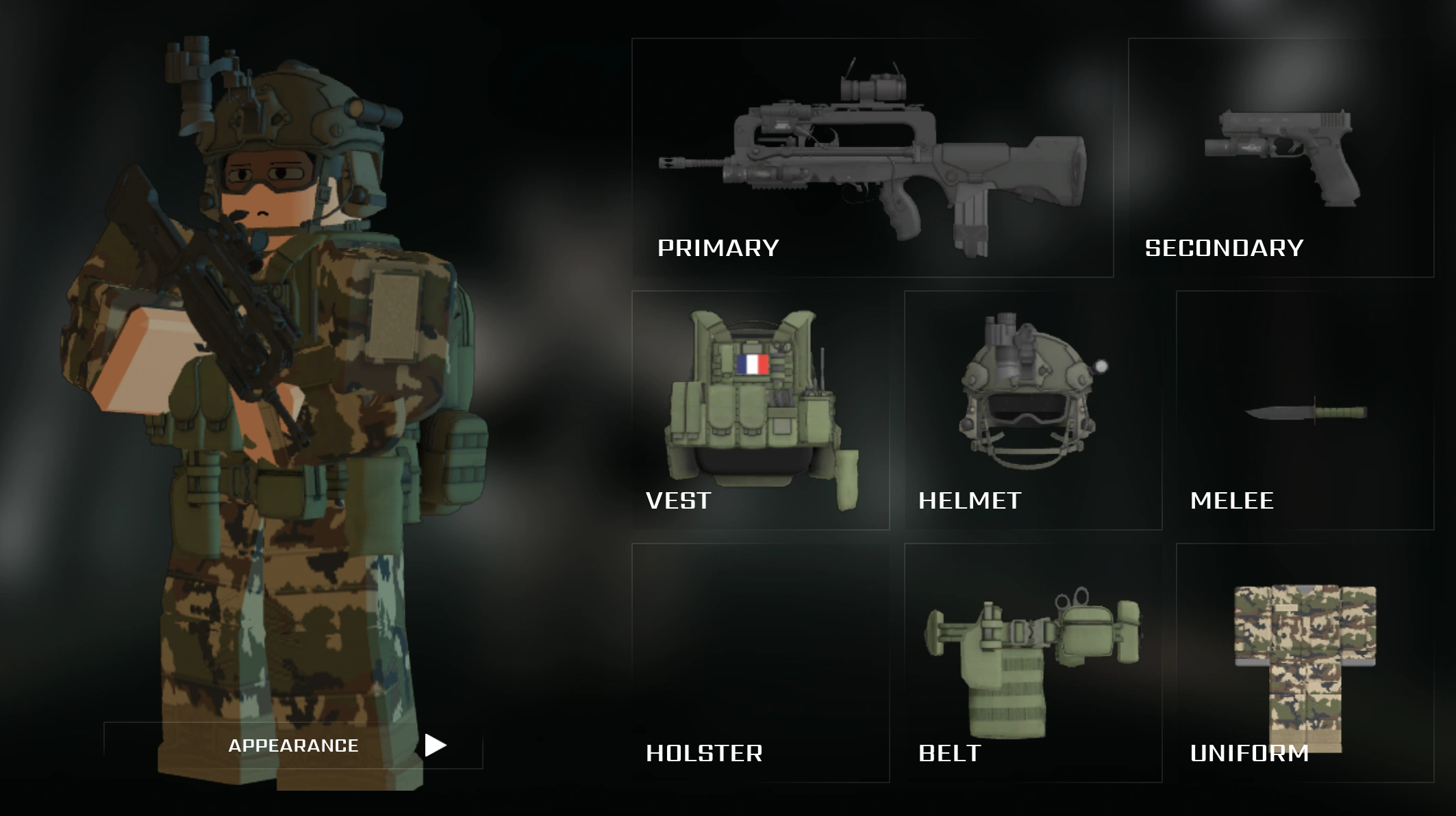 French military loadout + FAMAS F1 | Fandom