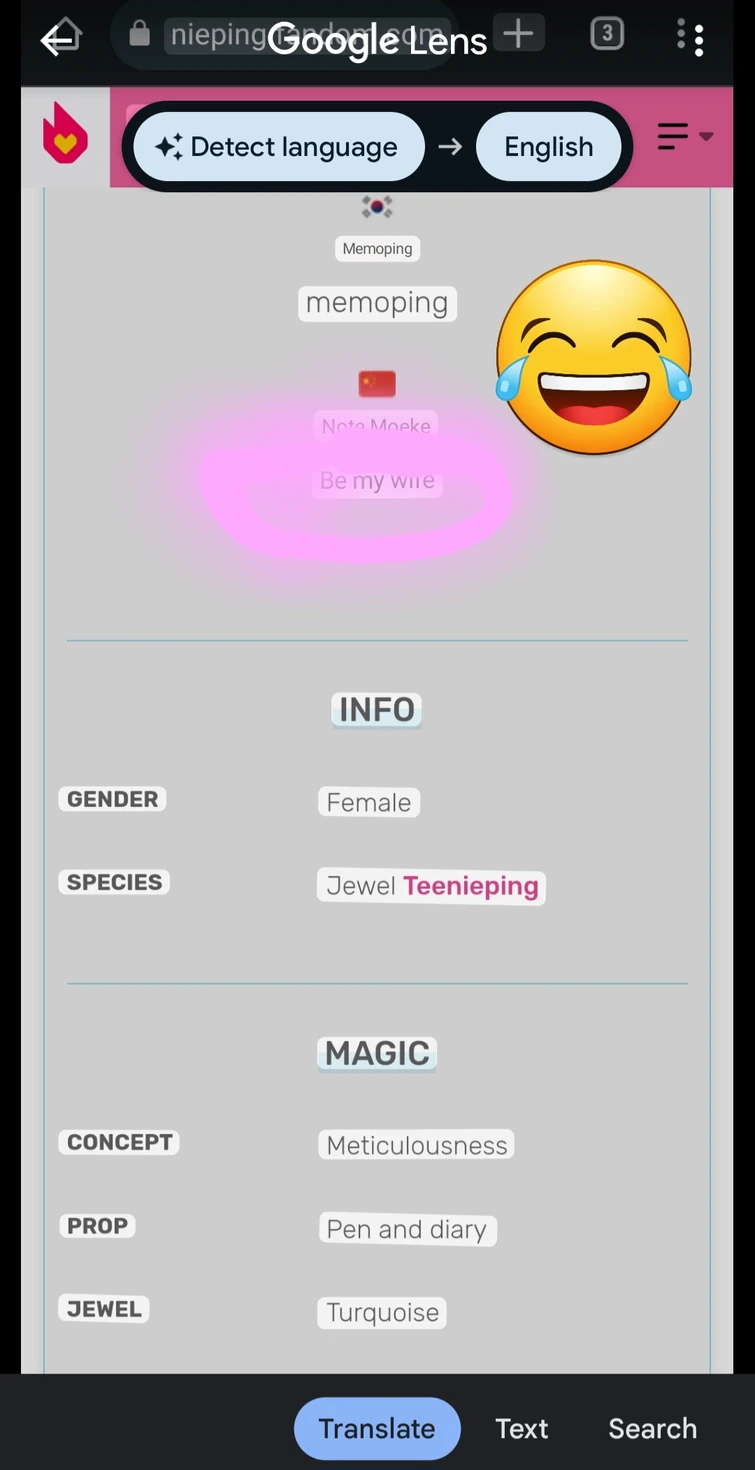 I google translate this one using lens😂 | Fandom