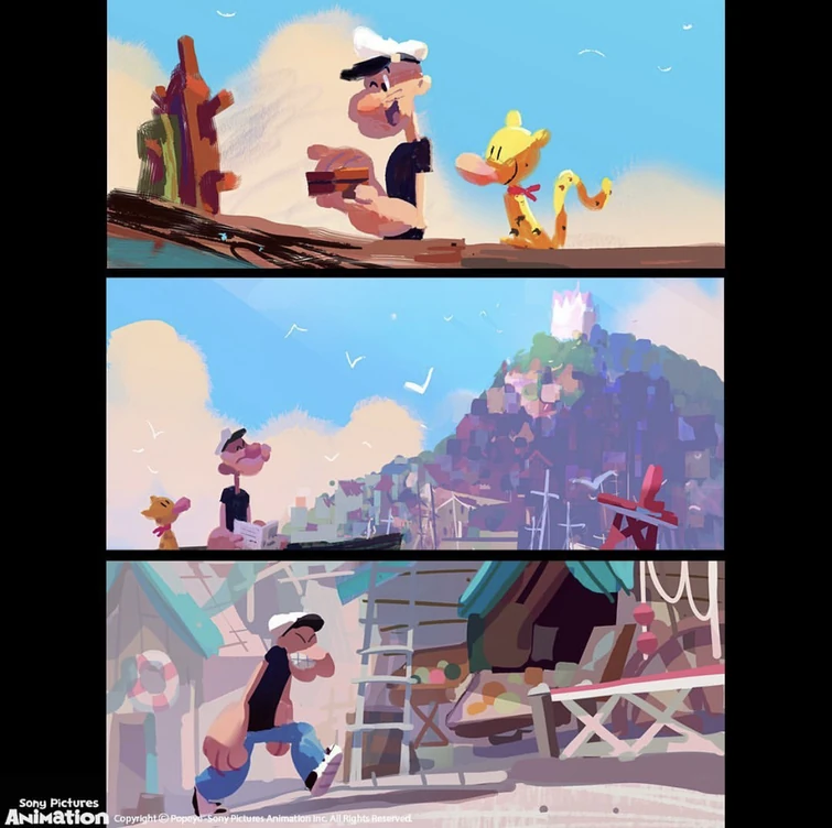 Popeye Concept art (part 8) | Fandom