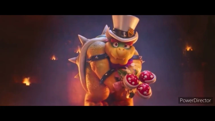 Isn’t Bowser so adorable in the Mario Movie? Because everyone thinks he ...