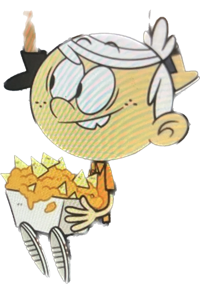 Lincoln loud with nachos in no background | Fandom