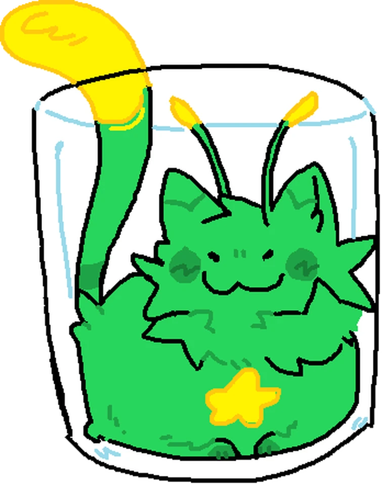 gnarpy in a cup but transparent | Fandom